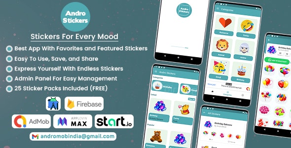 Android Whatsapp Stickers With Admin Panel Nulled