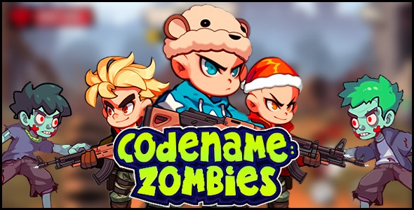 Codename: Zombies - HTML5 Game (Construct 3) + (Mobile+Web) - Nulled