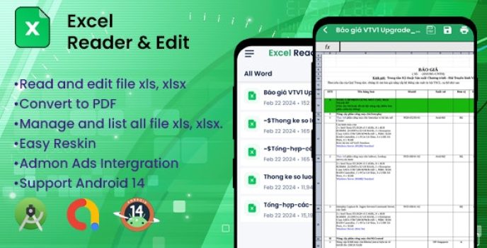 Excel Manager - File Organizer Editor - Nulled