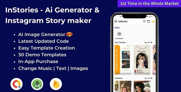 InStories- AI Image Generator Instagram Story maker, Insta Story Maker ...