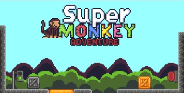 Super Monkey Adventure - HTML5 Game - Nulled