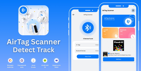 AirTag Scanner Detect Track with AdMob Ads Android - Nulled