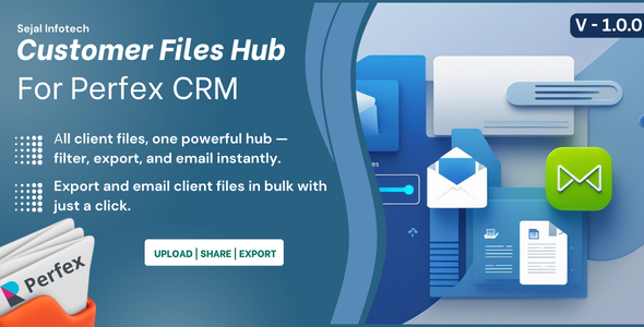 Customer Files Hub Module For Perfex CRM - Nulled