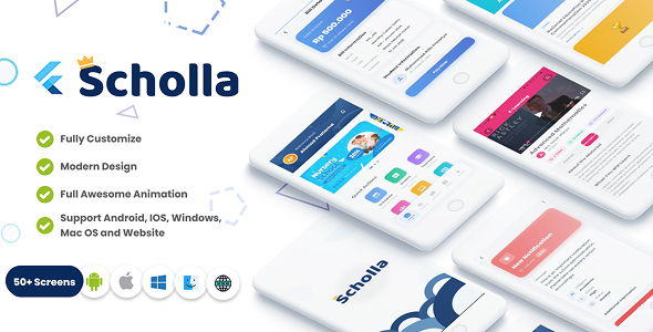 Scholla – Complete School Management UI Kit (Flutter + Web + Desktop ...